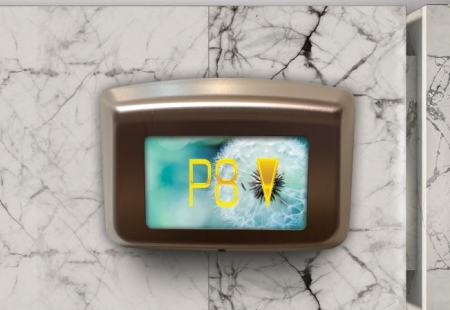 نمایشگر رنگی P100 - شستی آسانسور مدیا 72030-021