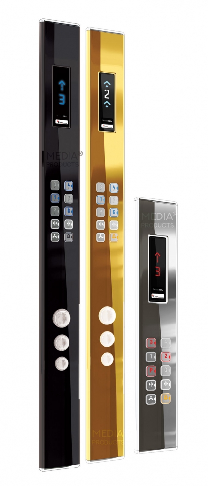 Roma Cabin Elevator Panel - Media Elevator Panel COP & LOP